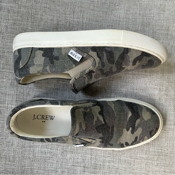 J. Crew Factory | Shoes | J Crew Factory Green Road Trip Camouflage ...